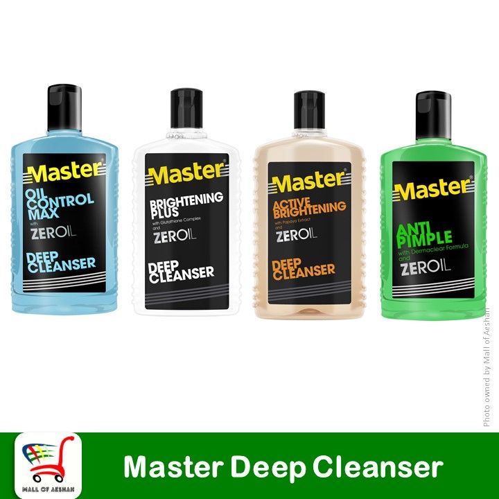 [Product of Unilever] Master Facial Deep Cleanser – Oil Control Max ...
