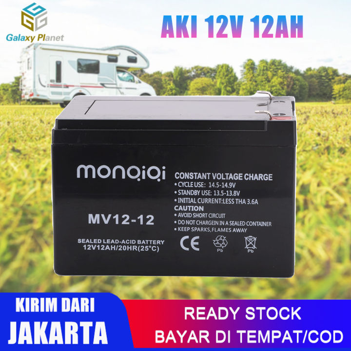 BATERAI AKI 12V 12AH Sprayer Hama Elektrik / Accu Baterai 12Ah 12Volt ...