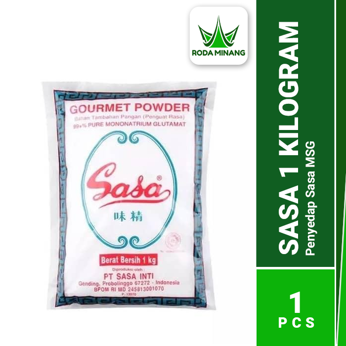 Sasa Micin 1 Kg Penyedap Rasa MSG Gourmet Powder Kilogram | Lazada ...