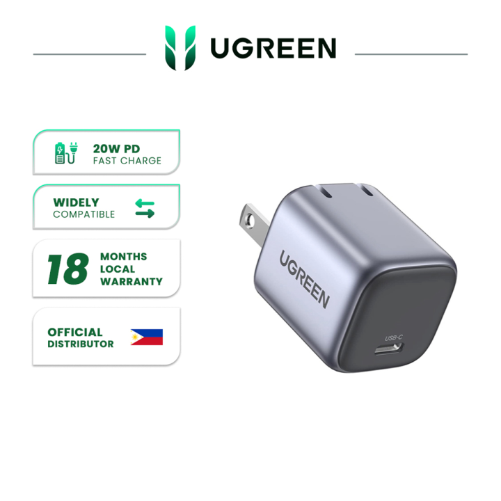UGREEN NEXODE Series 20W USB-C Mini GaN Fast Charging Mobile Wall ... UGREEN NEXODE Series 20W USB-C Mini GaN Fast Charging Mobile Wall ...