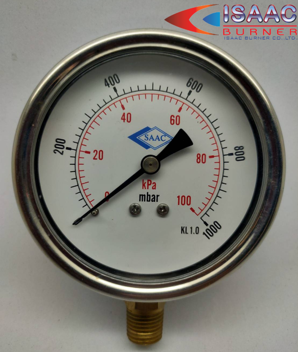 Pressure Gauge 0-1000 mbar /0-100 kPa | Lazada.co.th
