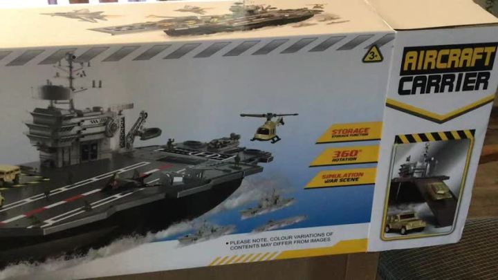 Lego Warship DeAO Aircraft Carrier Battleships Toy With Small Scale ...