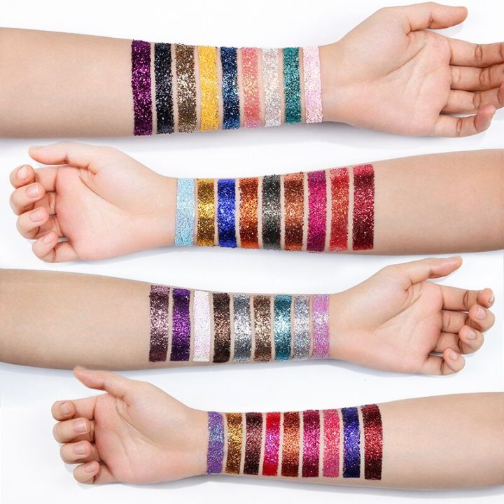 Eye Shadow Shiny Ray Holographic Sequins Glitter Shimmer Pigment Tattoo ...
