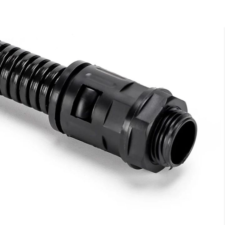 AD15.8 Plastic Hose Flexible Conduit Adapter Fittings corrugated tube ...