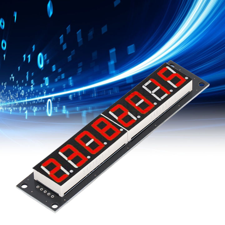 7 Segment Display Tube 8 Digit 3 Pin Digital IO LED Display Module for ...