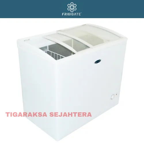CHEST FREEZER FRIGIGATE F 210 SDF KAPASITAS 200 LITER / FREEZER SLIDING ...