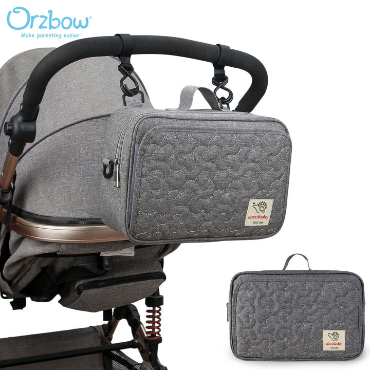 Orzbow Tas Stroller กระเป๋าสำหรับแม่ผ้าอ้อมเด็กทารกกันน้ำพกพาสำหรับ ...