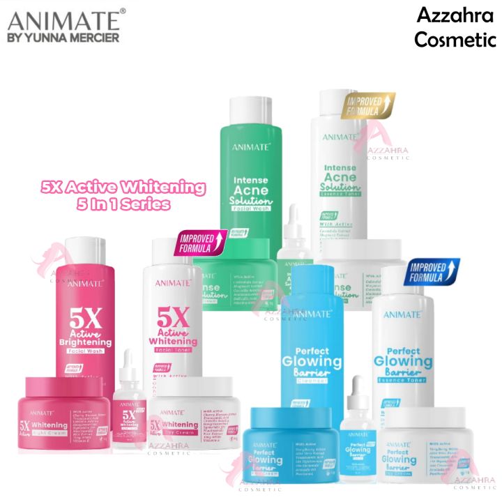 ANIMATE Instant Whitening Series 5in1 | Glowing Barrier Skin Repair ...