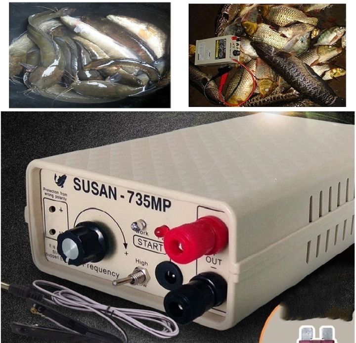 Electric Fishing Machine Ultrasonic Inverter Fish Shocker Stunner for Fishing Susan-735MP | Lazada