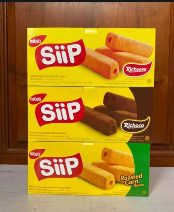 NABATI SIIP ISI 20 PCS / BISKUIT NABATI RASA JAGUNG / KEJU / COKLAT ...