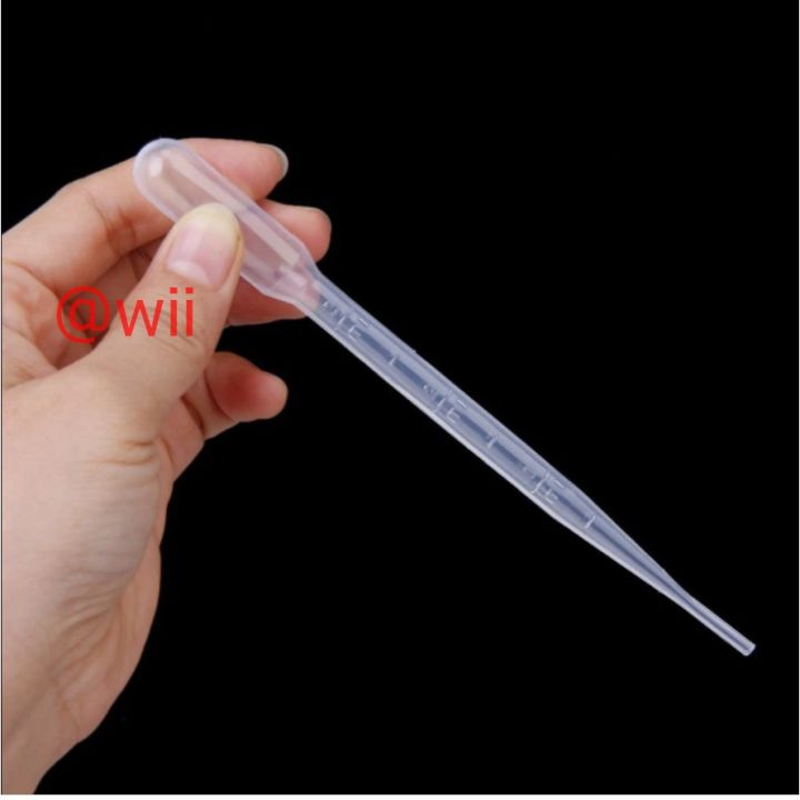 pipet 3ml 3 ml pippet plastik cupang obat ikan aquarium aquascape ...