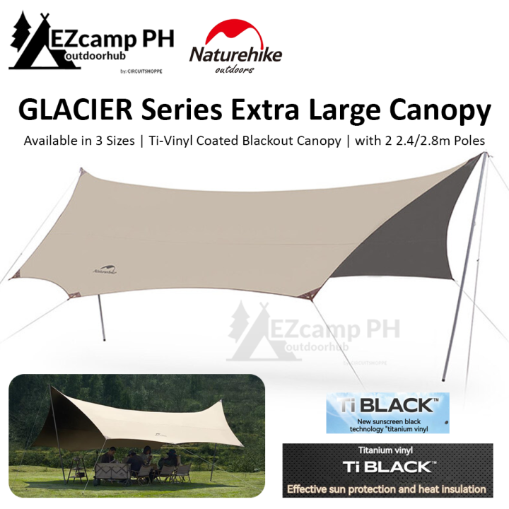 Naturehike Upgraded GLACIER Series Canopy 8-14 Persons Large-Scale ...