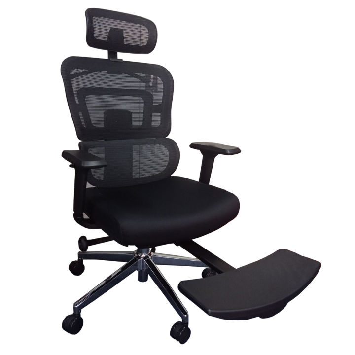 Ergodynamic Human V5.0 Hybrid Korean Mesh Chair (Black) Office ...