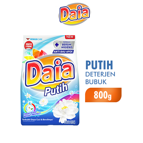 DAIA Deterjen Bubuk Putih 800gr | Lazada Indonesia