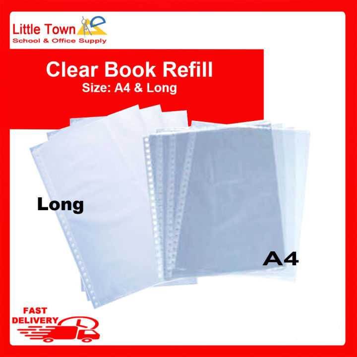 Clear book refill 10sheets | Lazada PH