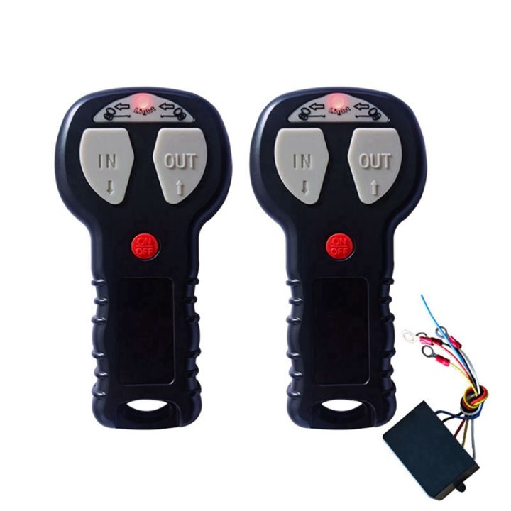 LCG5】-12V 24V Car Wireless Winch Electric Remote Control IP68 with ...
