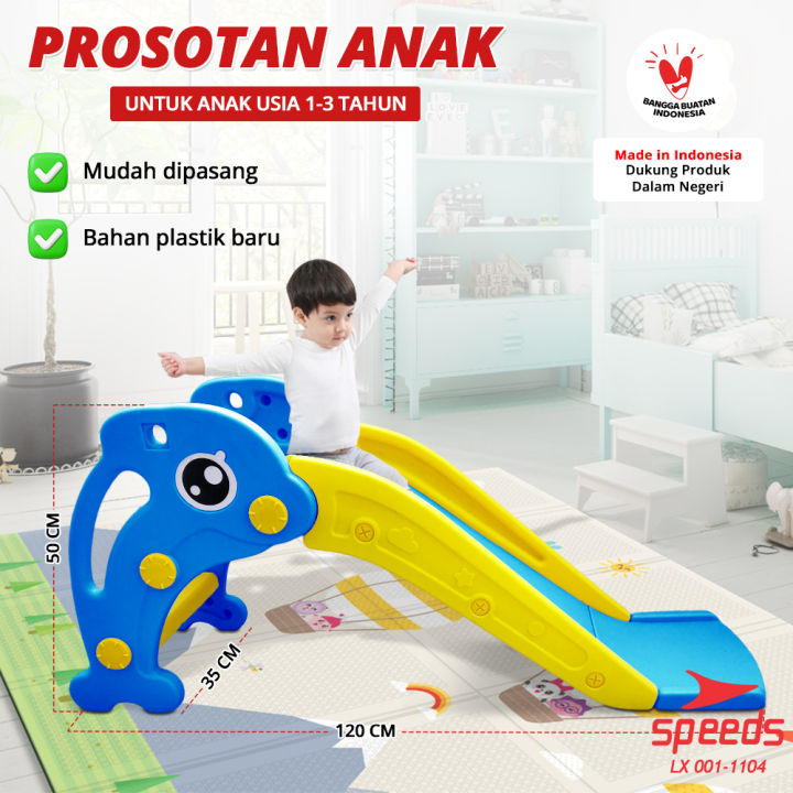 SPEEDS Perosotan Anak Karakter Lucu Mainan Seluncuran Anak Prosotan ...