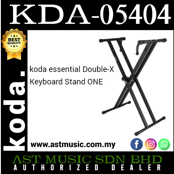 Koda Essential KDA05404 Double-X Keyboard Stand ONE - KDA-05404 ...