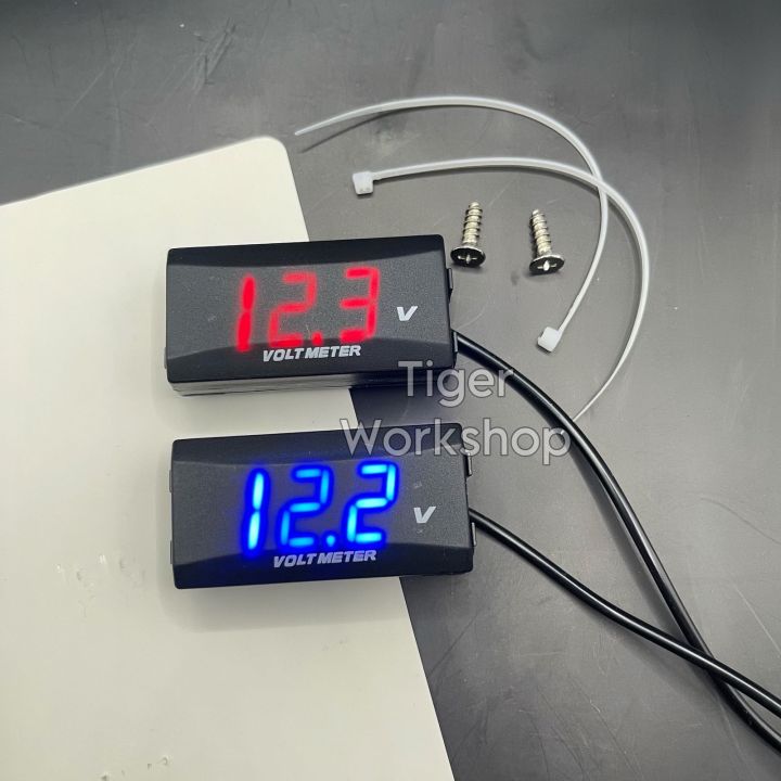 VOLT METER AKI WATERPROOF UNIVERSAL RIZOMA X-CASE VOLTMETER MOTOR ...