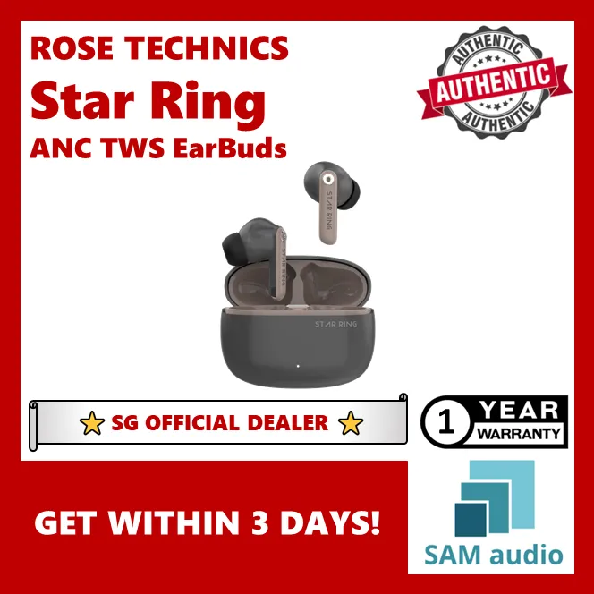 [🎶SG] ROSESELSA (ROSE TECHNICS) Lightyear Star Ring ANC TWS True ...