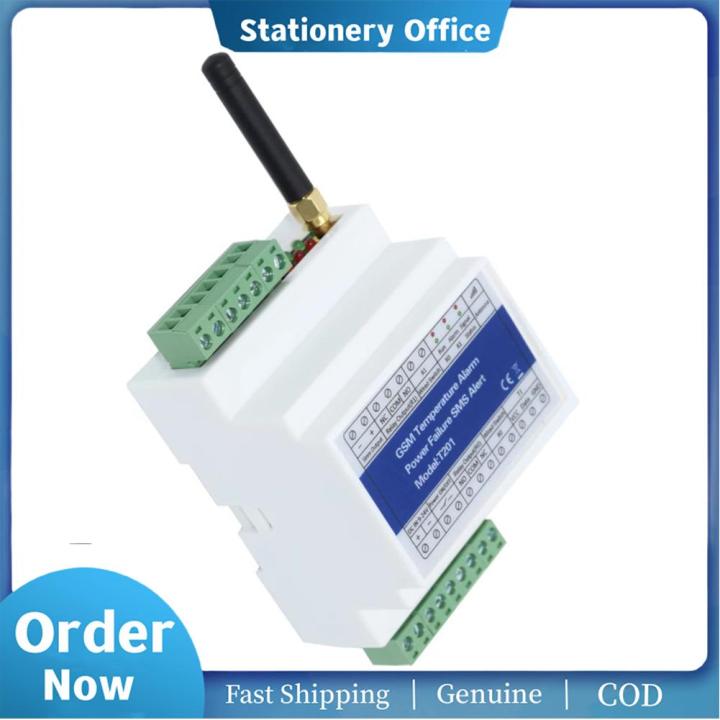 GSM Remote Relay Switch Access Controller T201 GSM Temperature Alarm 2G ...