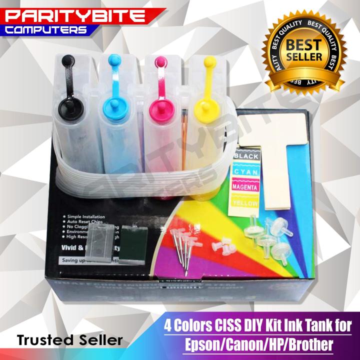 CISS DIY Kit INK TANK 4 Colors | Lazada PH