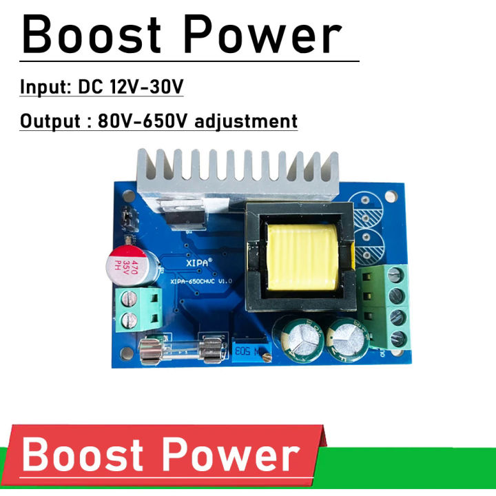 DC-DC Boost Converter 12V 24V ถึง80V-650V 100V 200V 300V 400V 600V ...