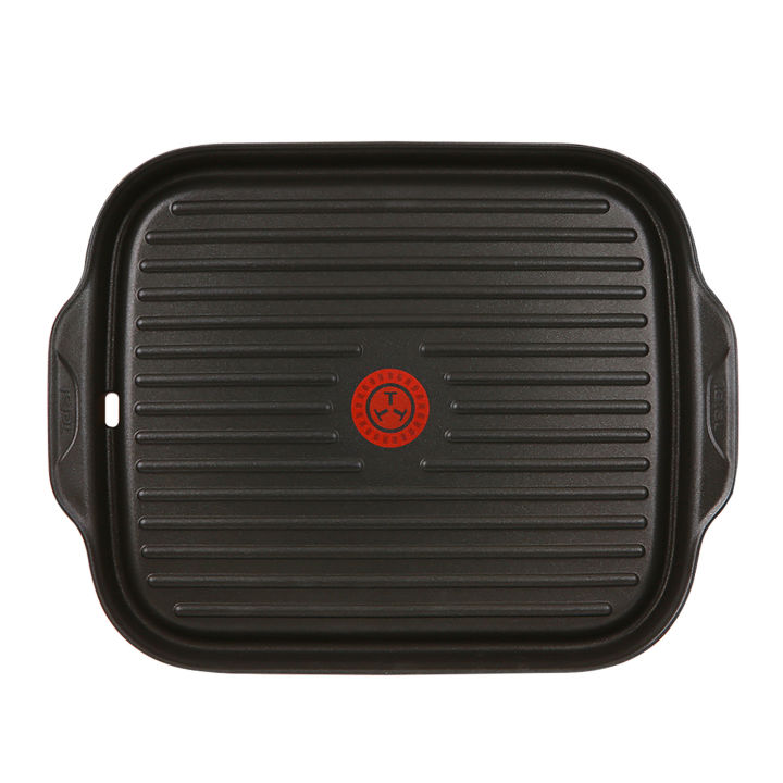 Tefal Platinum Nonstick Grillplate Griddle Grill Pan (30x39cm ...