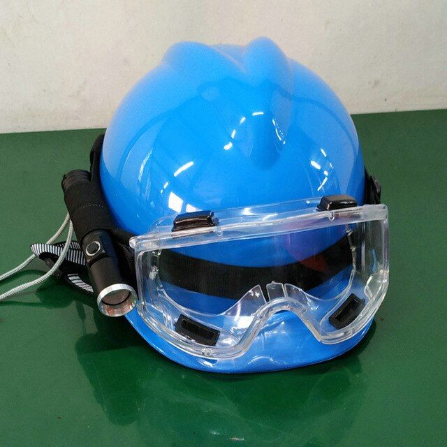 F1 Rescue Helmet + + Headlight Flashlight Accident Rescue Head ...