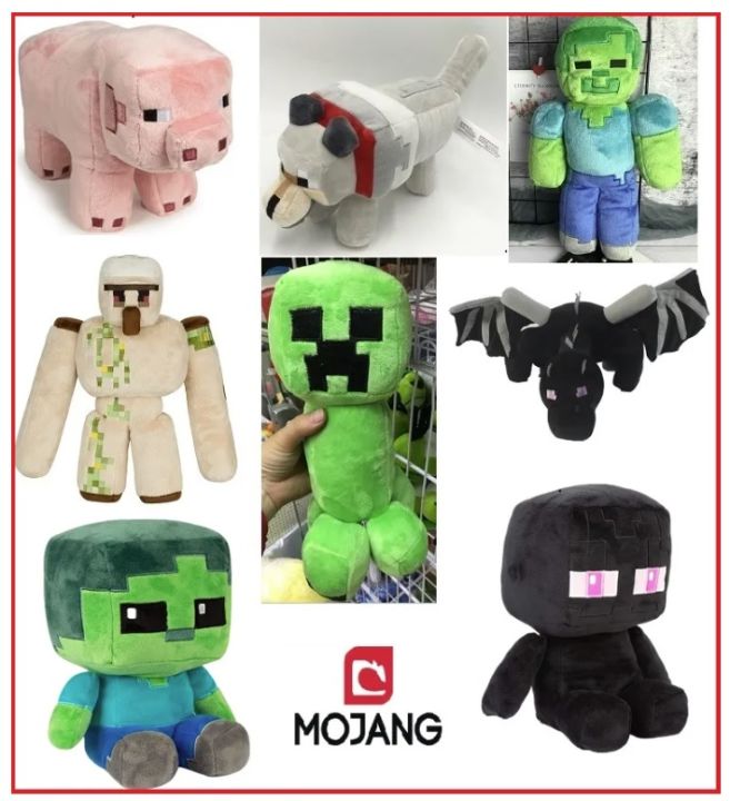 Thú bông minecraft chính hãng size to | Lazada.vn