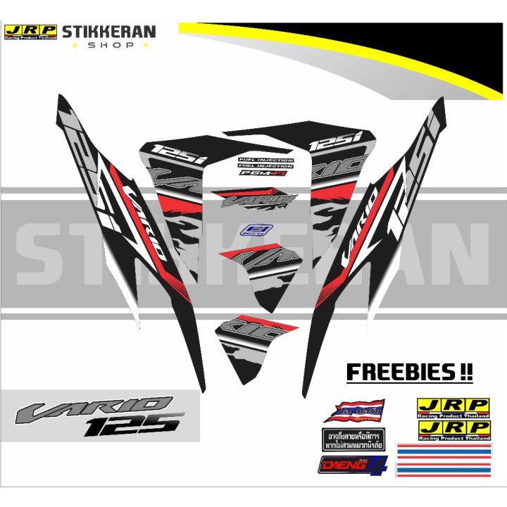 HONDA CLICK 125 V2 NEW VARIO DECALS 2023 | Lazada PH