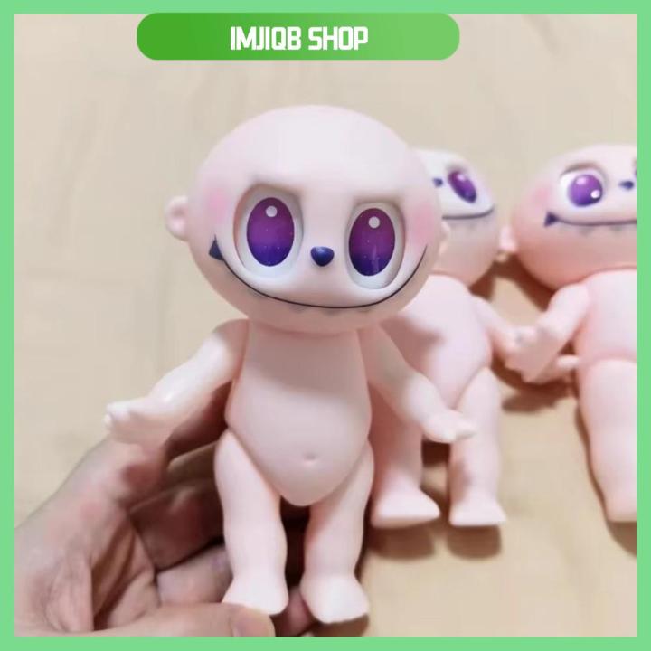 IMJIQB SHOP DIY Labubu Face Hands Feet 3D Eyes Vinyl Doll Accesseries ...