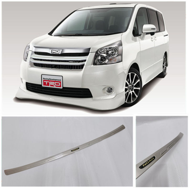 TOYOTA NOAH 70 Series Rear Bumper Guard Trunk Protector Stainless Steel ...
