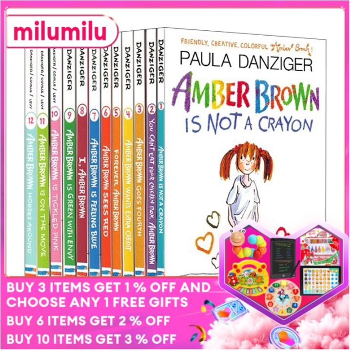 milumilu Amber Brown 12 · Original English literary novels books | Lazada
