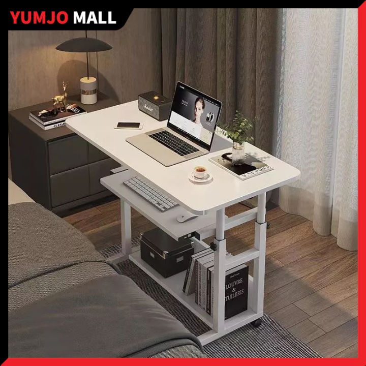 Standing Mobile Desk Adjustable Can Lift Standing Computer table with ...