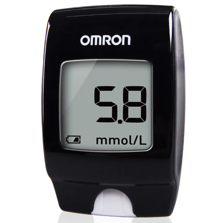 Omron blood glucose meter HGM-112 blood glucose meter home automatic ...