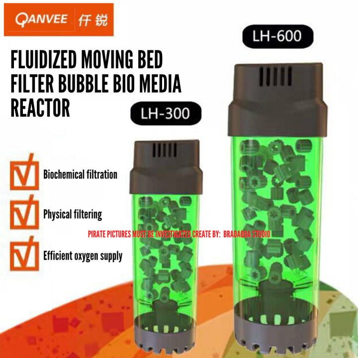 QANVEE Fluidized Moving Bed Filter Bubble Bio Media Reactor for ...