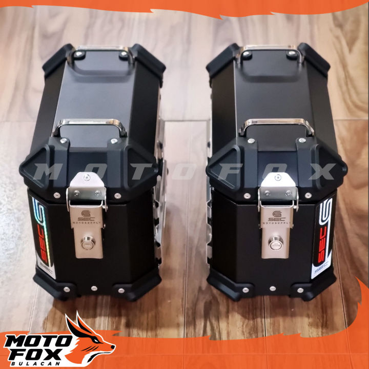 SEC 18L Side Pannier Alloy Box | Lazada PH