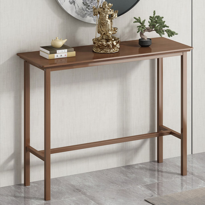 The altar table incense table household solid wood altar table narrow ...