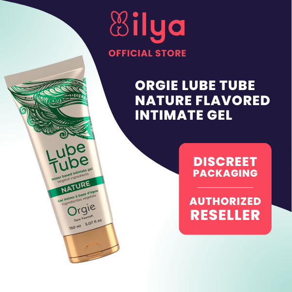 Orgie Lube Tube Nature Flavored Intimate Gel (Lubricant) | Lazada PH