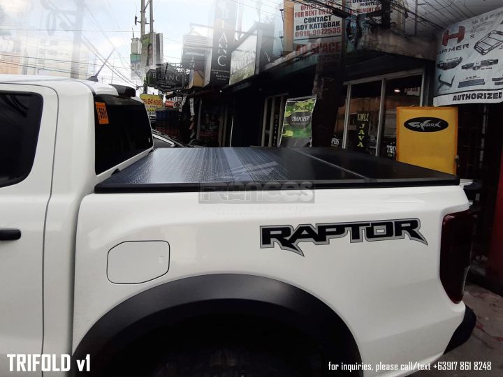 FORD RANGER XLS XLT RAPTOR 2016-2022 PICK UP COVER TRI FOLD / TRIFOLD ...