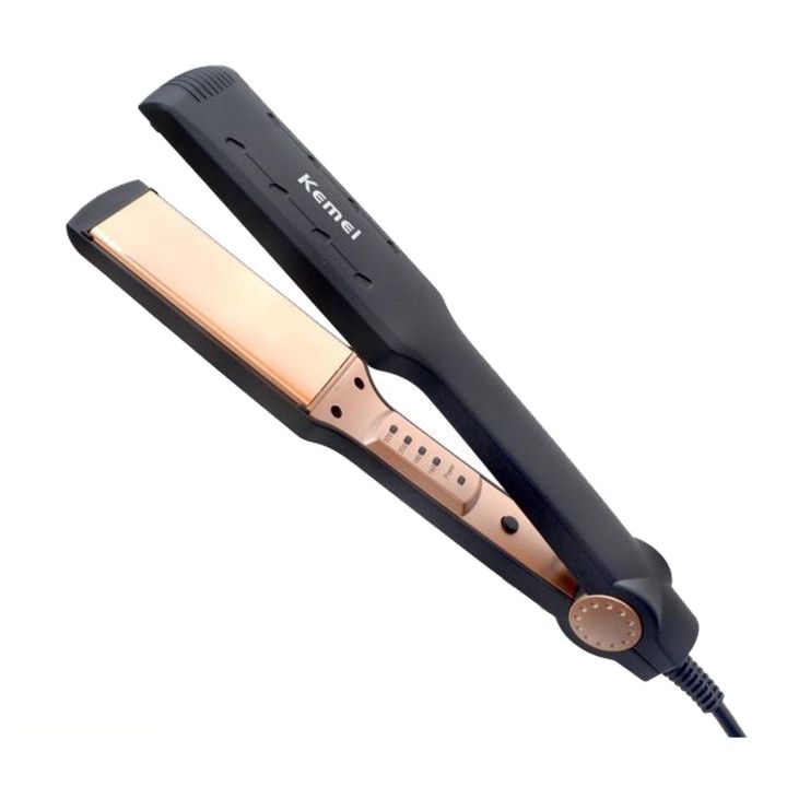 Kemei Catokan Rambut KM-470 Catok Lurus Hair Straightener | Lazada ...