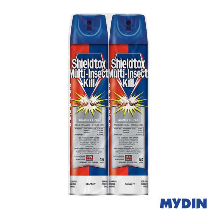 Shieldtox Multi-Insect Killer Spray Aerosol 720ml Twinpack | Lazada
