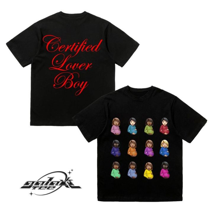 Certified Lover Boy Album CLB, Oversized, Street Hype Culture Shirts ...