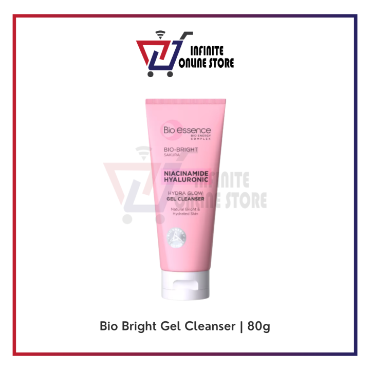 BIO-ESSENCE Bio-Bright Hydra Glow Gel Cleanser (80g) | Lazada