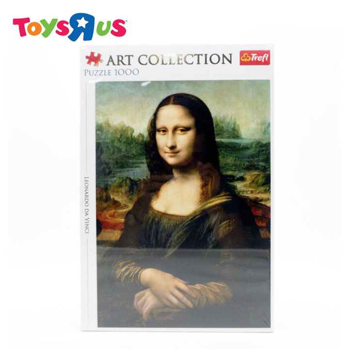 Trefl Puzzle 1000-Pieces Art Collection - Mona Lisa by Leonardo Da ...