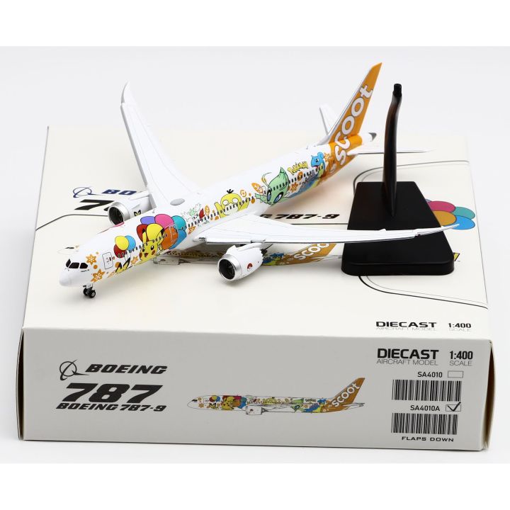SA4010A Alloy Collectible Plane Gift JC Wings 1:400 Scoot Airlines ...