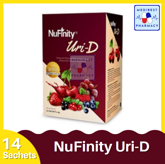 NuFinity Uri-D Sachet 6g x 14s | Lazada