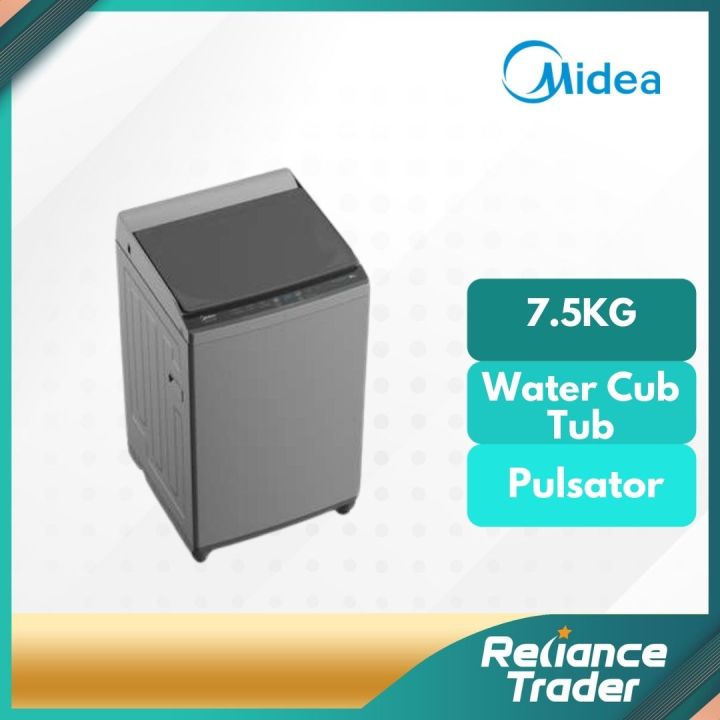 Midea Top Load Fully Auto Washing Machine 7.5KG MA100W75 | Lazada