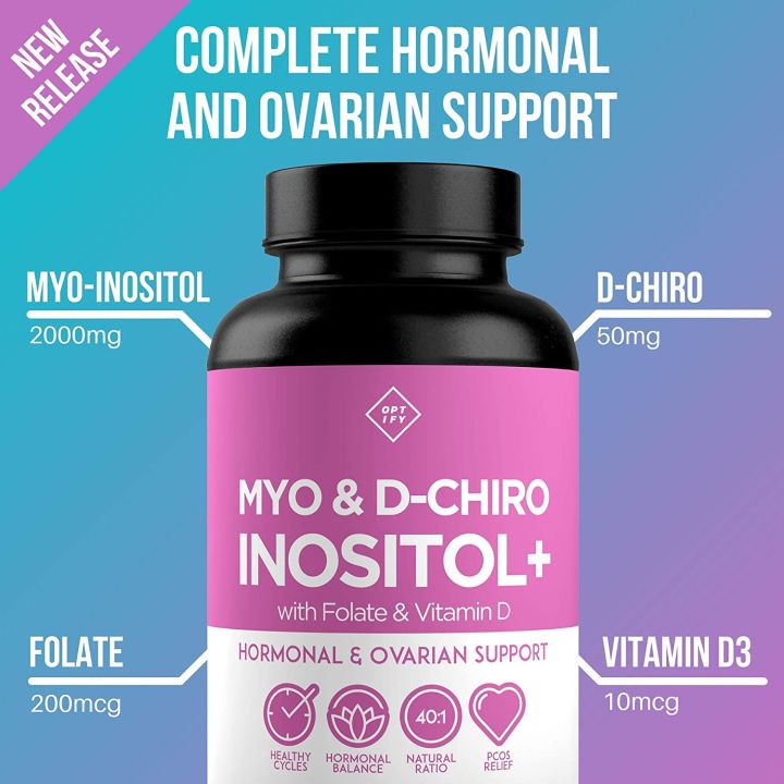 OPTIFY - Premium Inositol Supplement - Myo-Inositol and D-Chiro ...